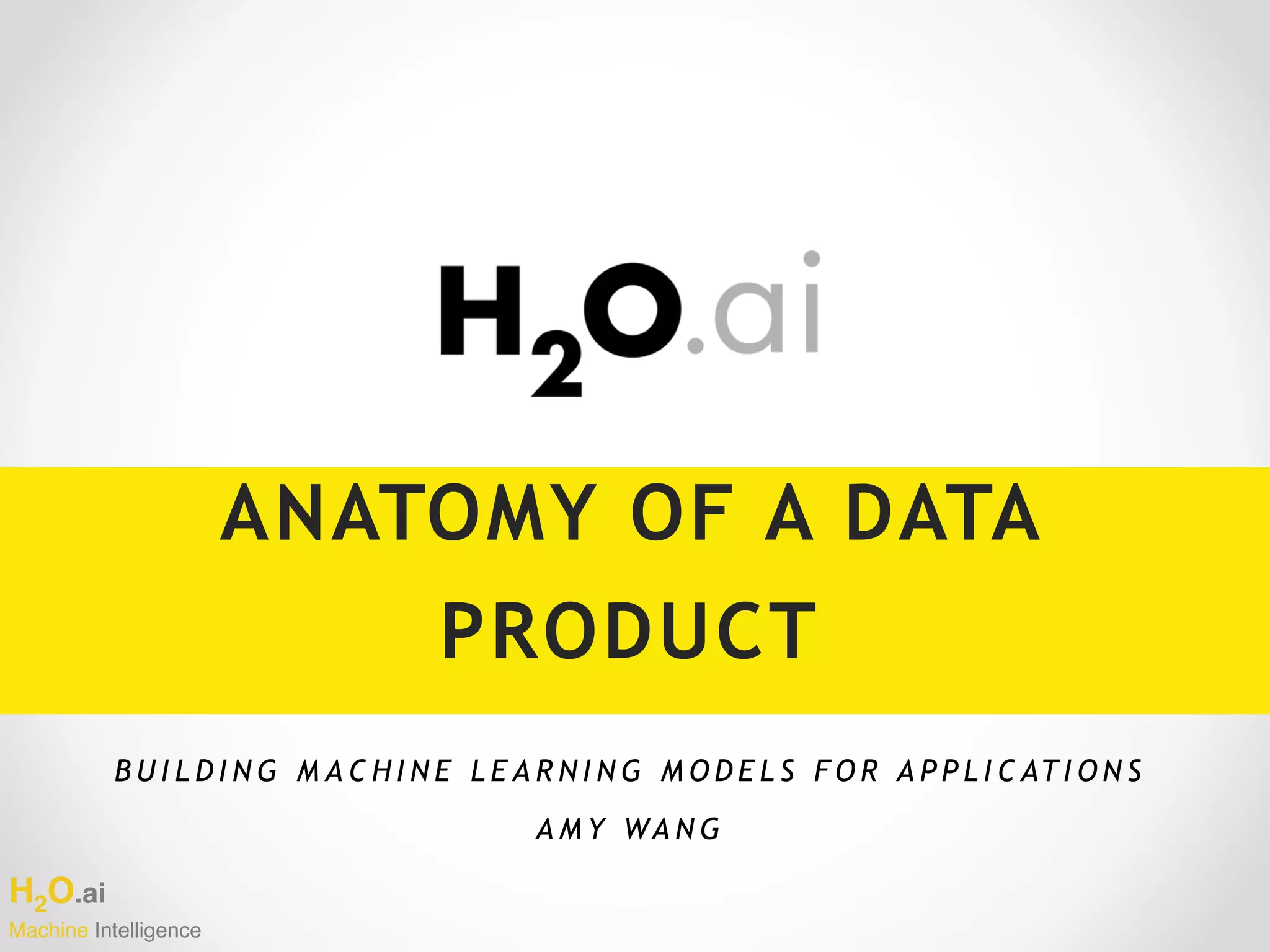 Anatomy of a Data Product and Lending Club Data | PPT