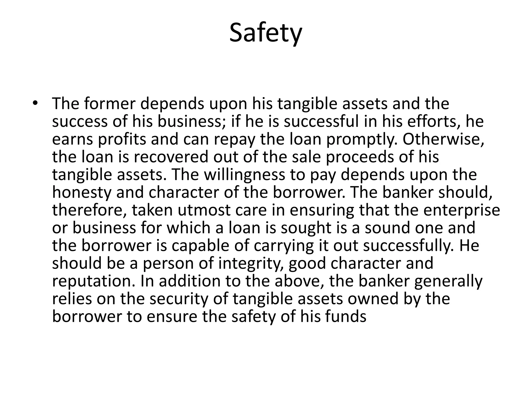 Lending Principles In Commercial Banking.ppt