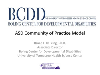 ASD Community of Practice Model | PPT