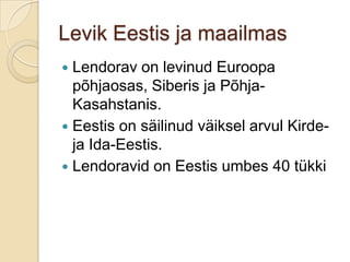 Lendorav | PPTX