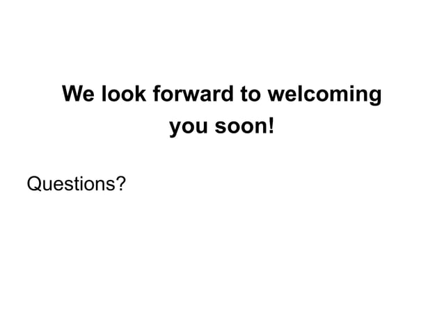 Lendrick Muir Information Evening | PPT