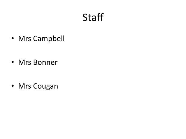 Lendrick Muir Information Evening | PPT