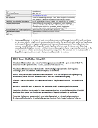 2015 IACUC Protocol for GLP Animal Study | PDF