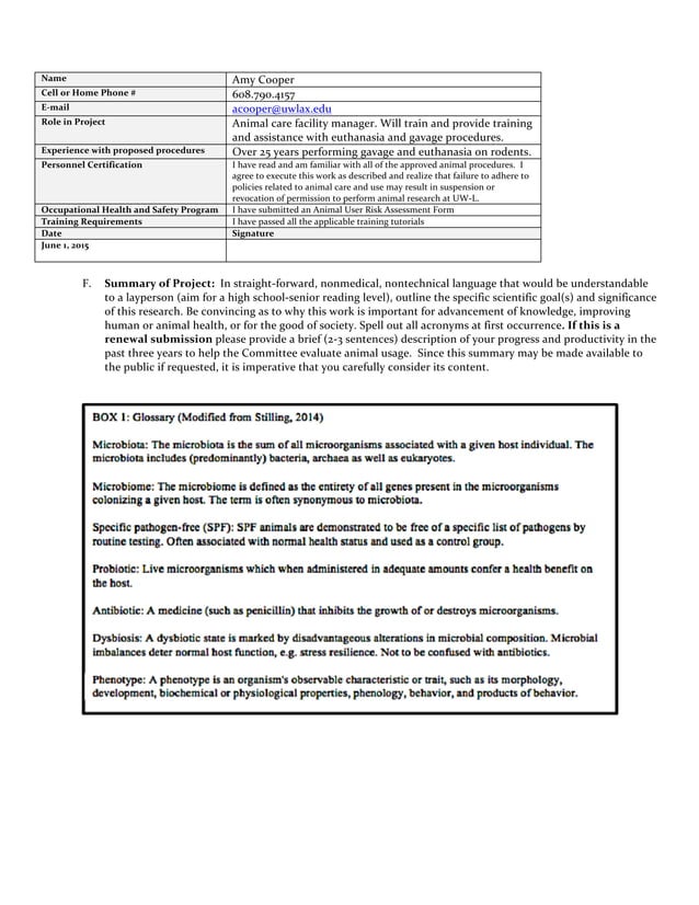 2015 IACUC Protocol for GLP Animal Study | PDF