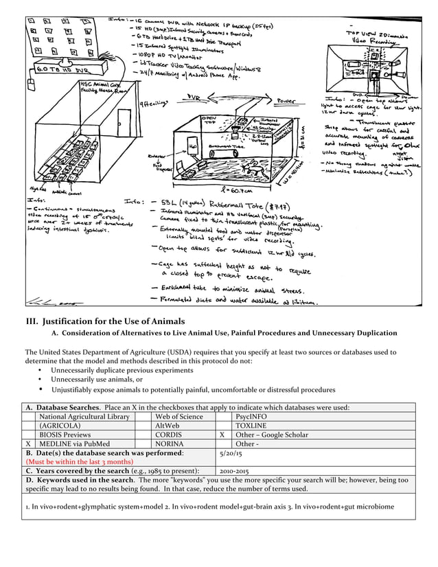 2015 IACUC Protocol for GLP Animal Study | PDF