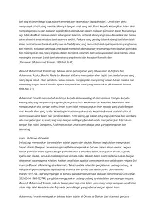 [Lengkap] biografi muhammad imarah | PDF