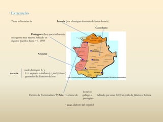 dialectos del español | PPTX