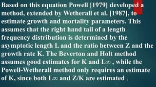 Length based catch curves | PPTX