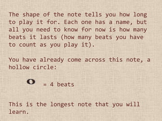 Lengths of notes | PPT