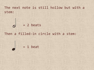 Lengths of notes | PPT | Free Download