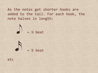 Lengths of notes | PPT
