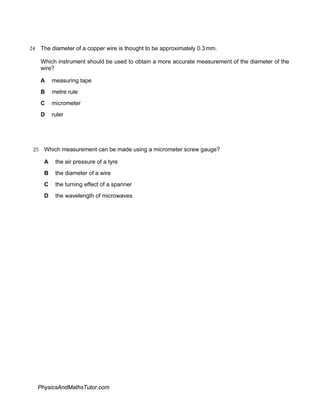 Length & Time (Multiple Choice) QP.pdf