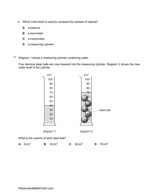 Length & Time (Multiple Choice) QP.pdf
