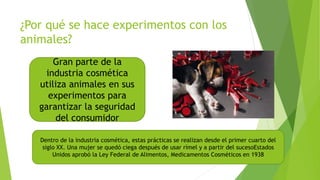Industria Cosmética. Por Pamela Miguez | PPTX