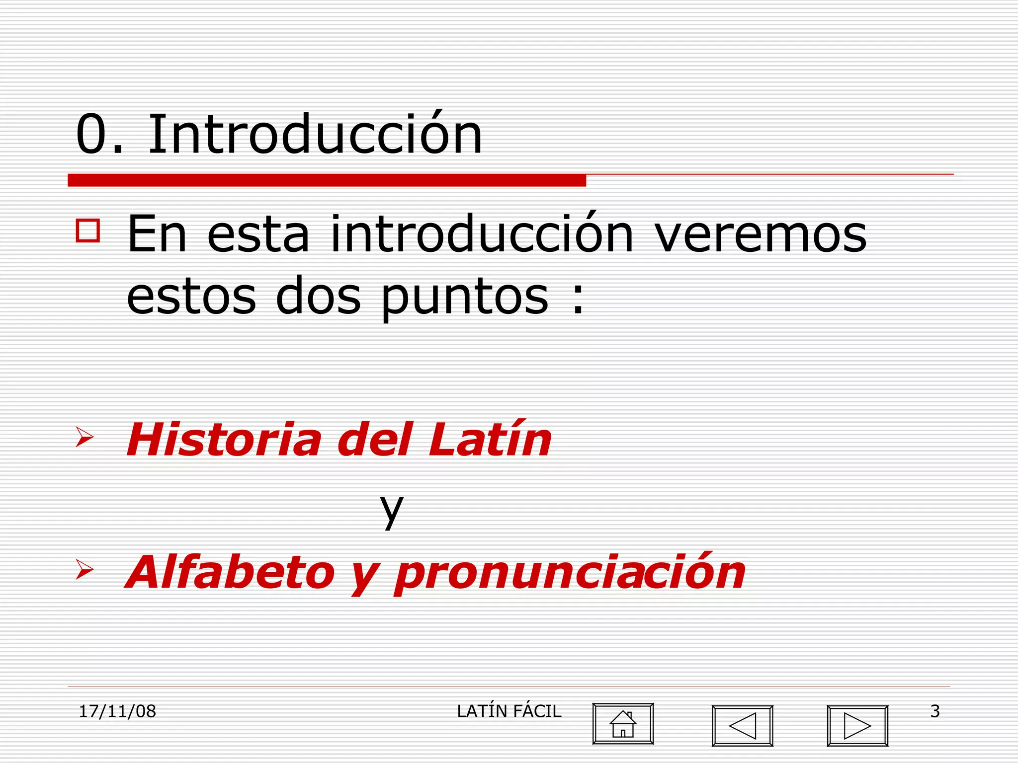 Lengua Latina Facil C T | PPT