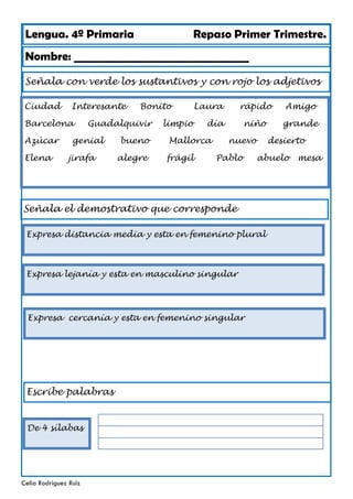 Lengua primaria-4 1 | PDF