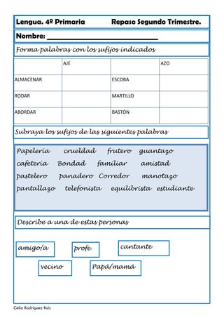 Lengua primaria-4 2 | PDF