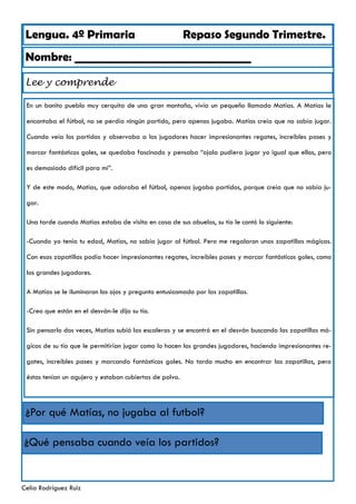 Lengua primaria-4 2 | PDF