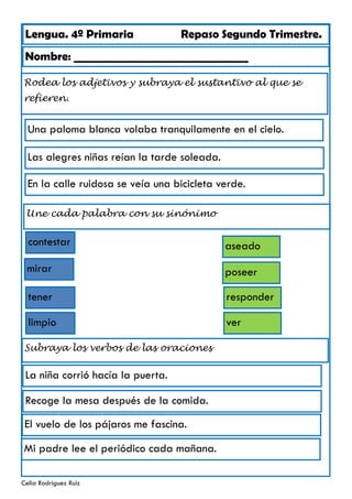 Lengua primaria-4 2 | PDF
