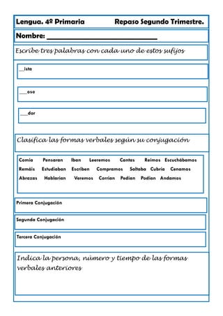 Lengua primaria-4 2 | PDF