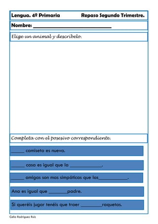 Lengua primaria-4 2 | PDF