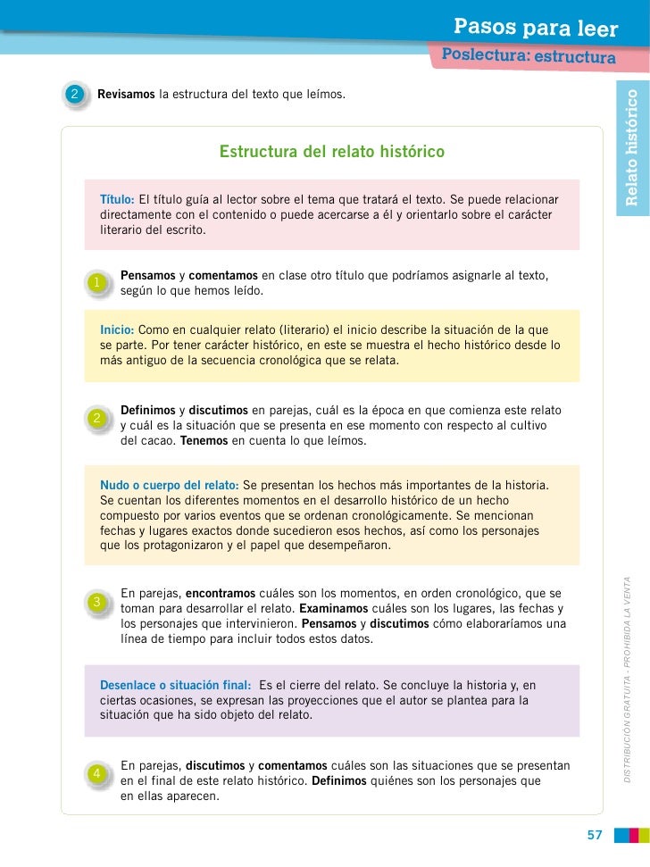 Estructura De Un Relato Historico - slingo Estructura De Un Relato Historico - slingo