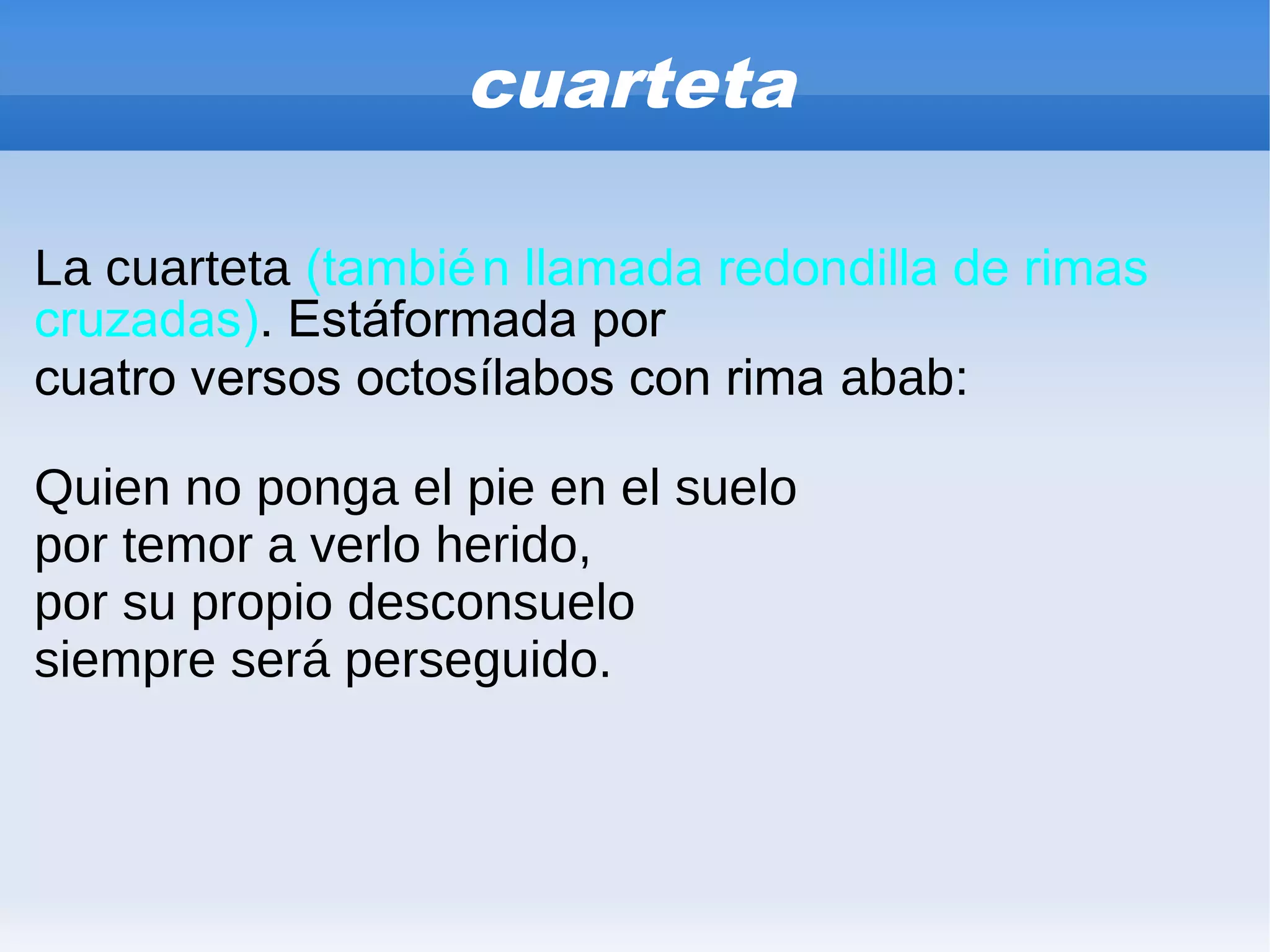 la cuarteta y la copla (aitana y lucia) | ODP
