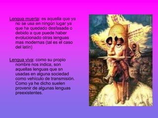 Historia de la lengua | PPT