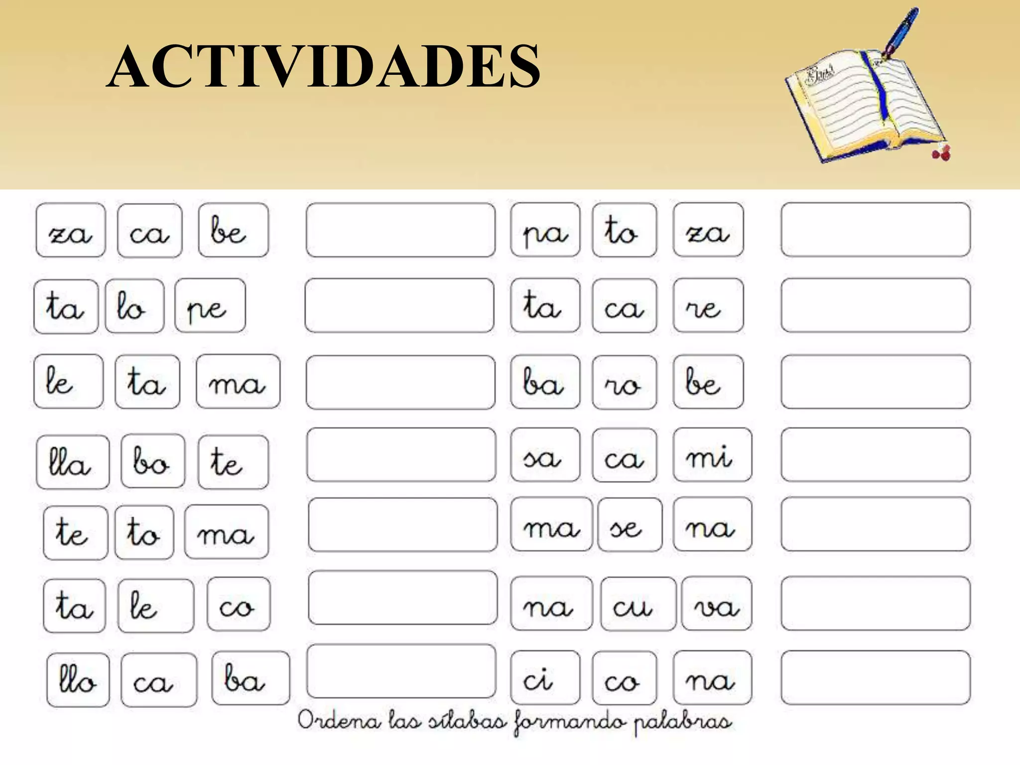 Lengua B1 clase de palabras por el número de sílabas | PPTX