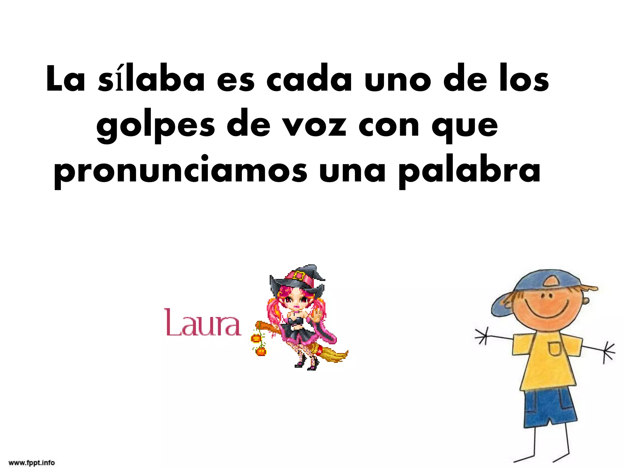 Lengua B3 clases de sílabas | PPT
