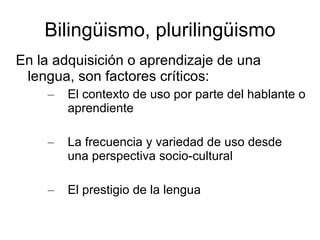 Lengua y lenguas | PPT