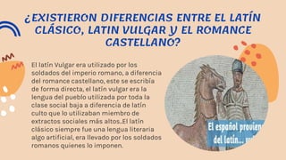 Lenguas del Latín | PPTX