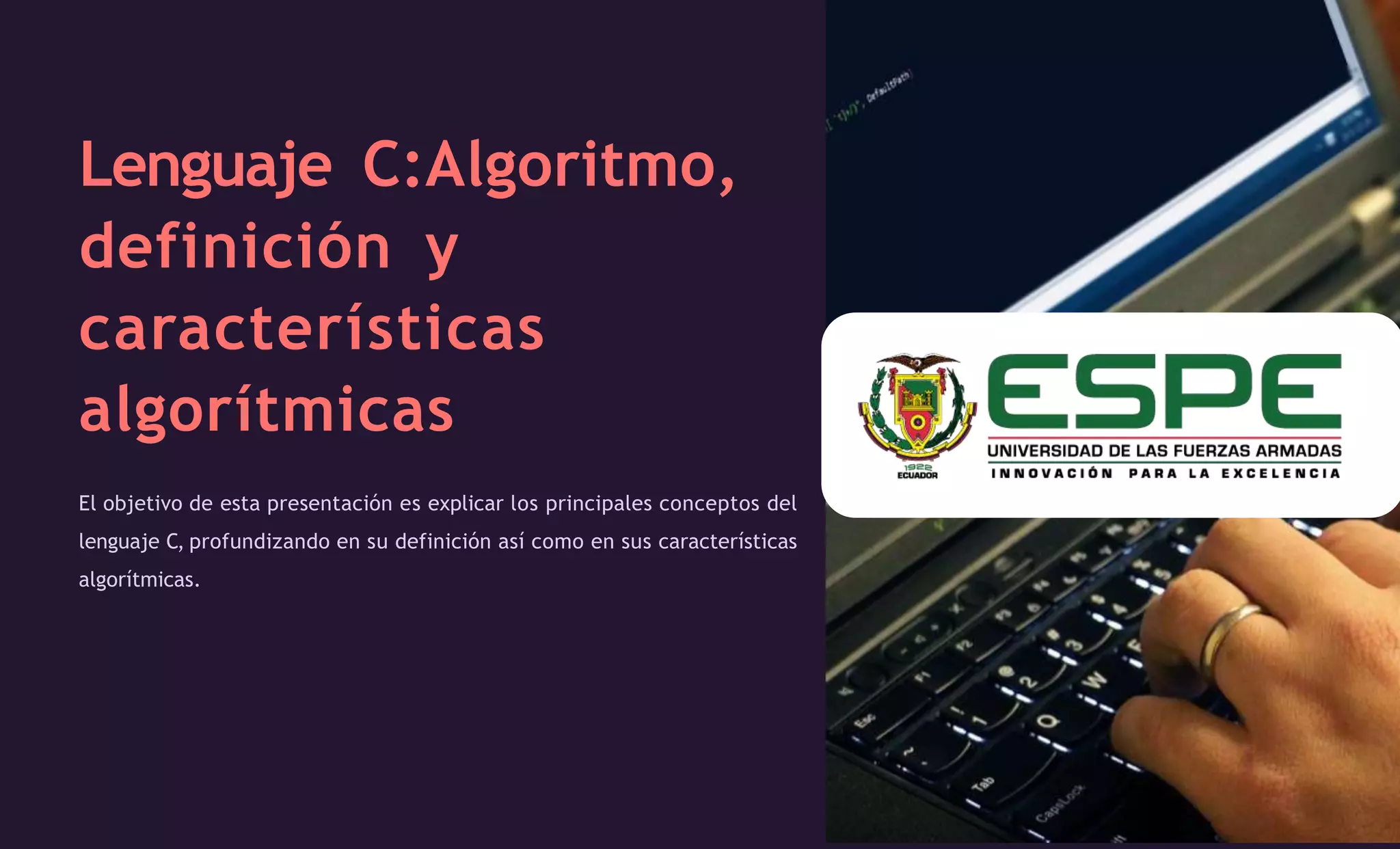 Lenguaje C Algoritmo-definicion y caracteristicas algoritmicas | PPTX