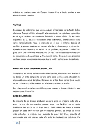 MÈTODOS DE DATACIÒN :RELATIVA Y ABSOLUTA(AREQUEOLOGÌA) | DOCX