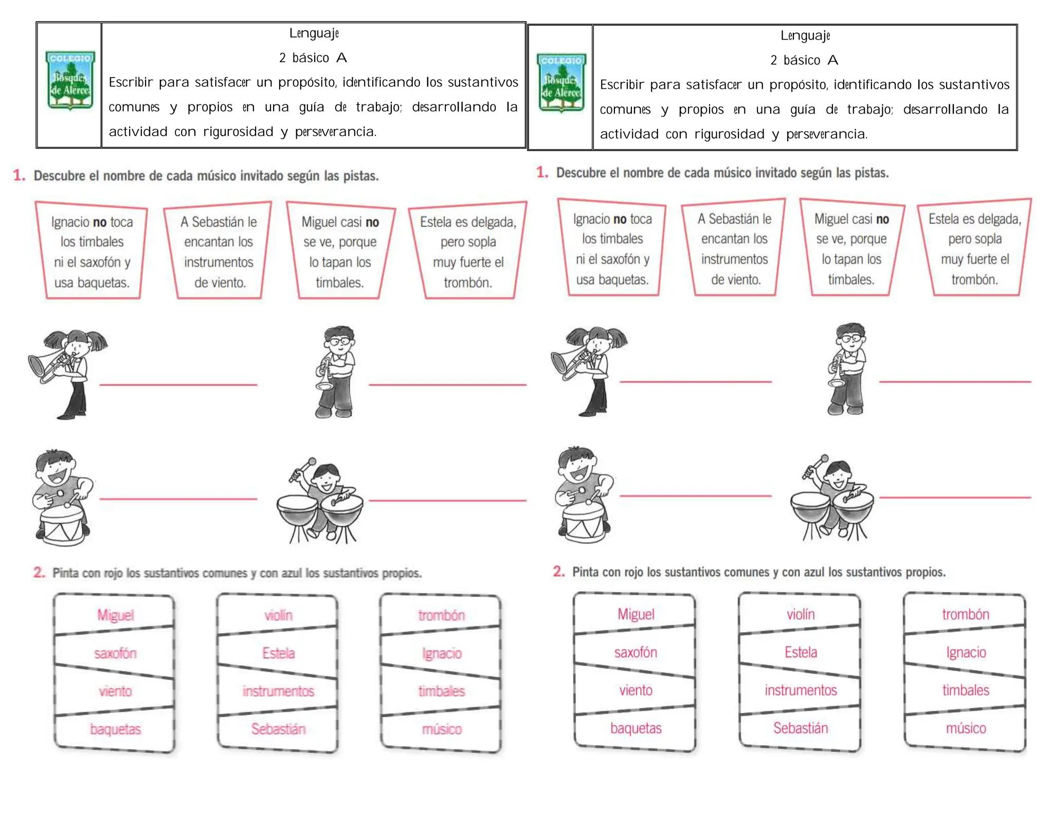 Lenguaje 03 de mayo sustantivos propio y comun | PPT