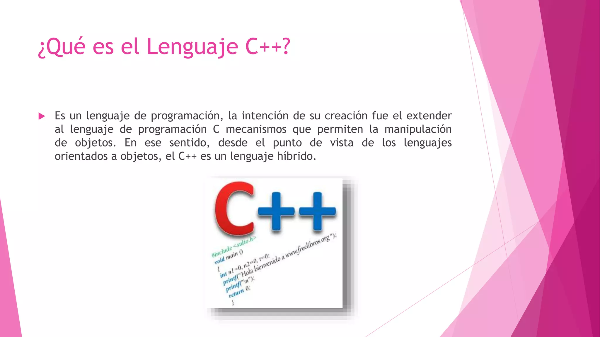 Lenguaje c++ | PPT