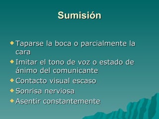 Lenguaje corporal formas de comunicarse con los demas | PPT