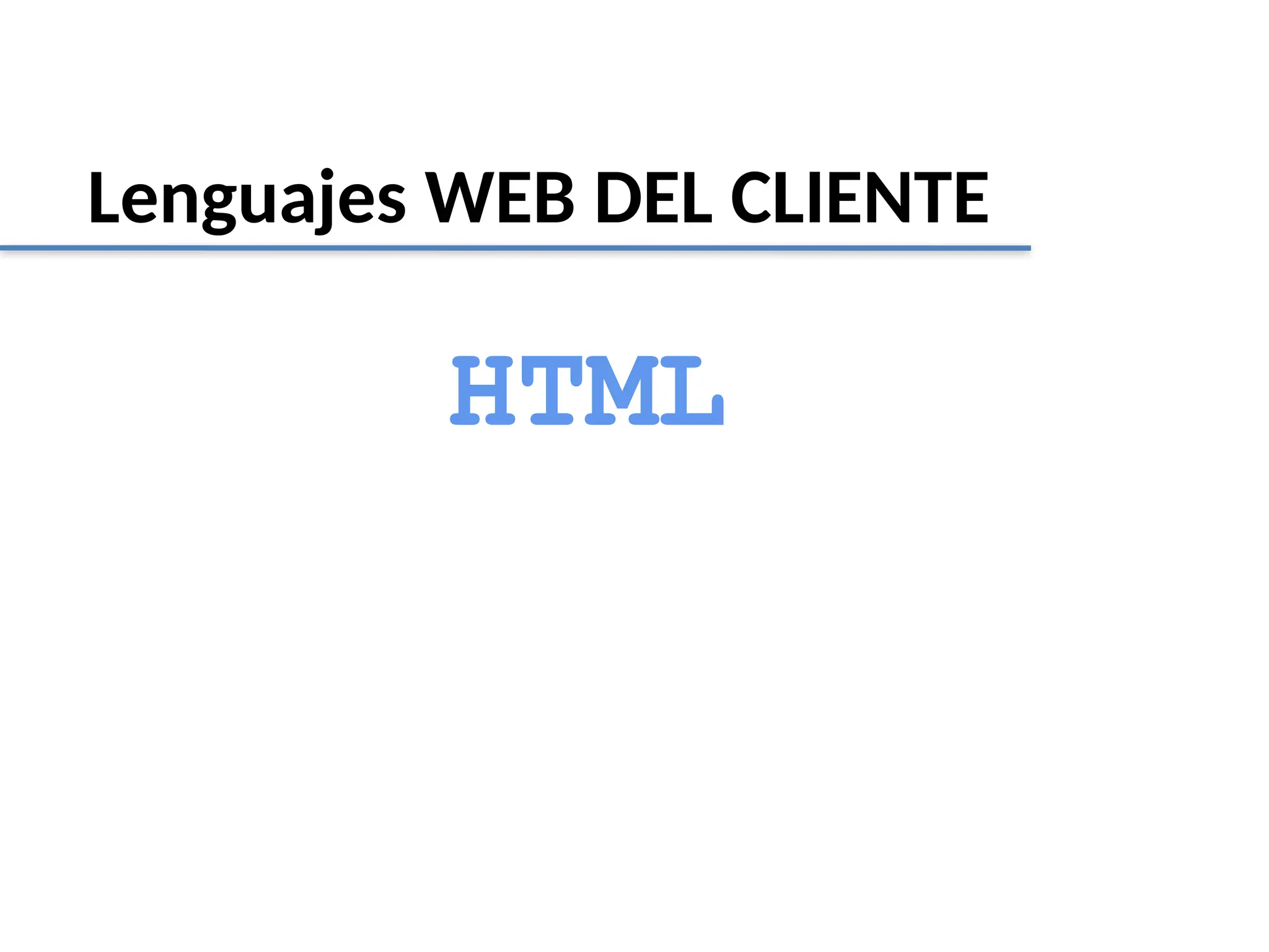 Fundamentos de HTML: Estructura y Diseño Web | PPTX