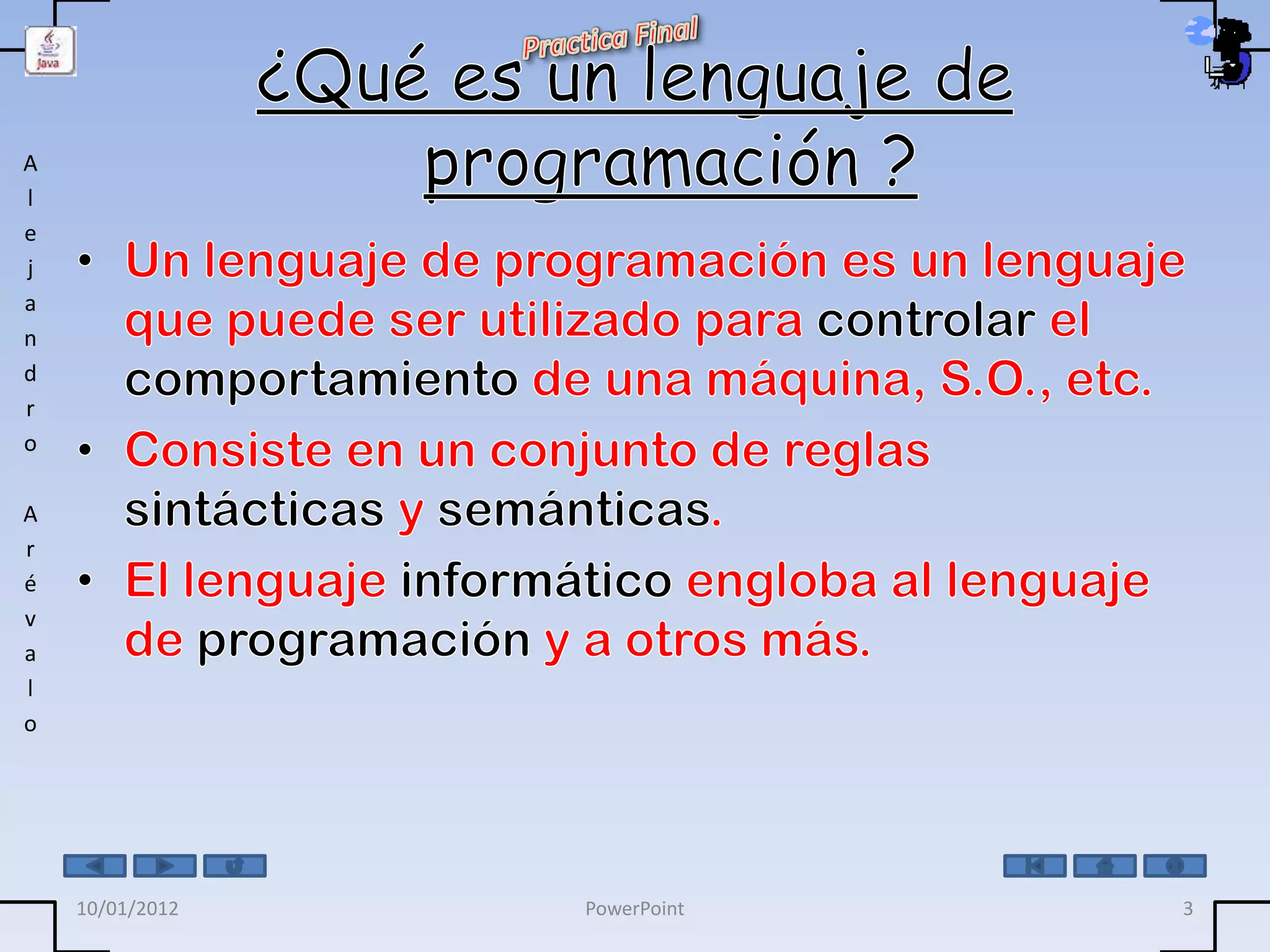 Lenguaje de programación | PPT