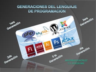 GENERACIONES DE LOS LENGUAJES DE PROGRAMACION | PPT