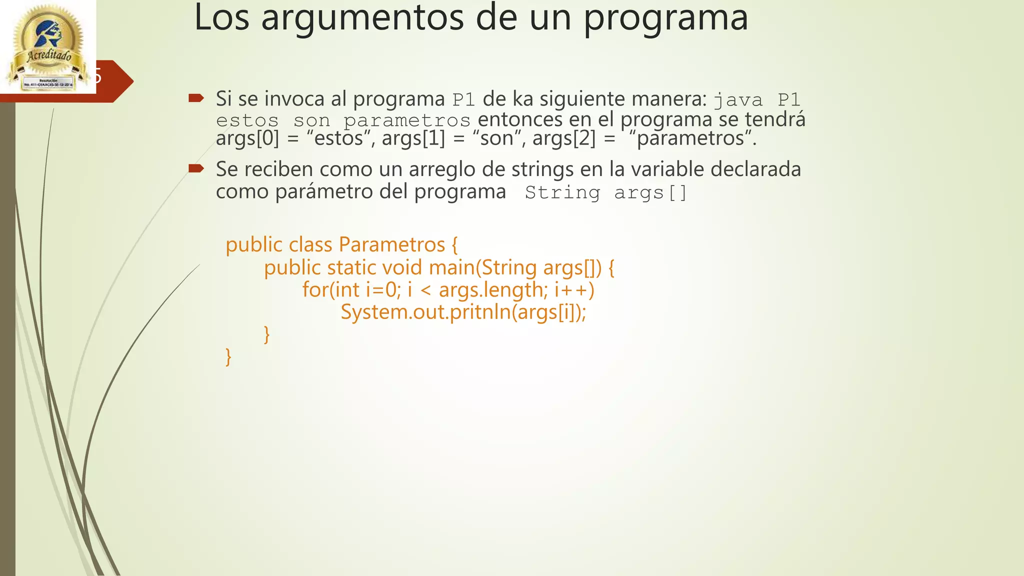 Lenguaje De Programacion Java Conceptos Ppt