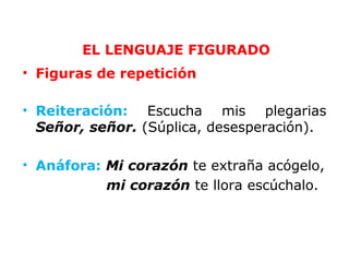 Lenguaje figurado | PPT
