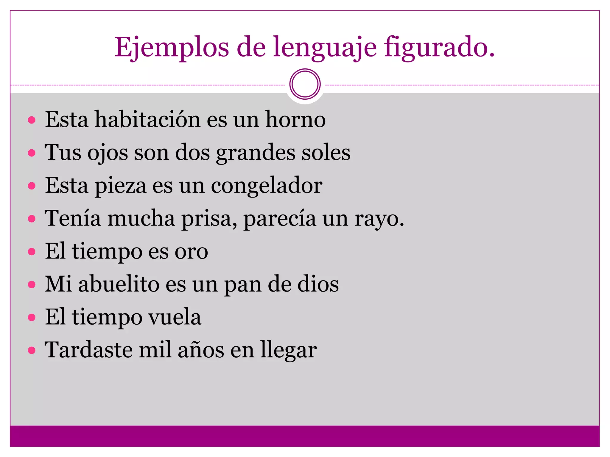 Lenguaje figurado | PPTX