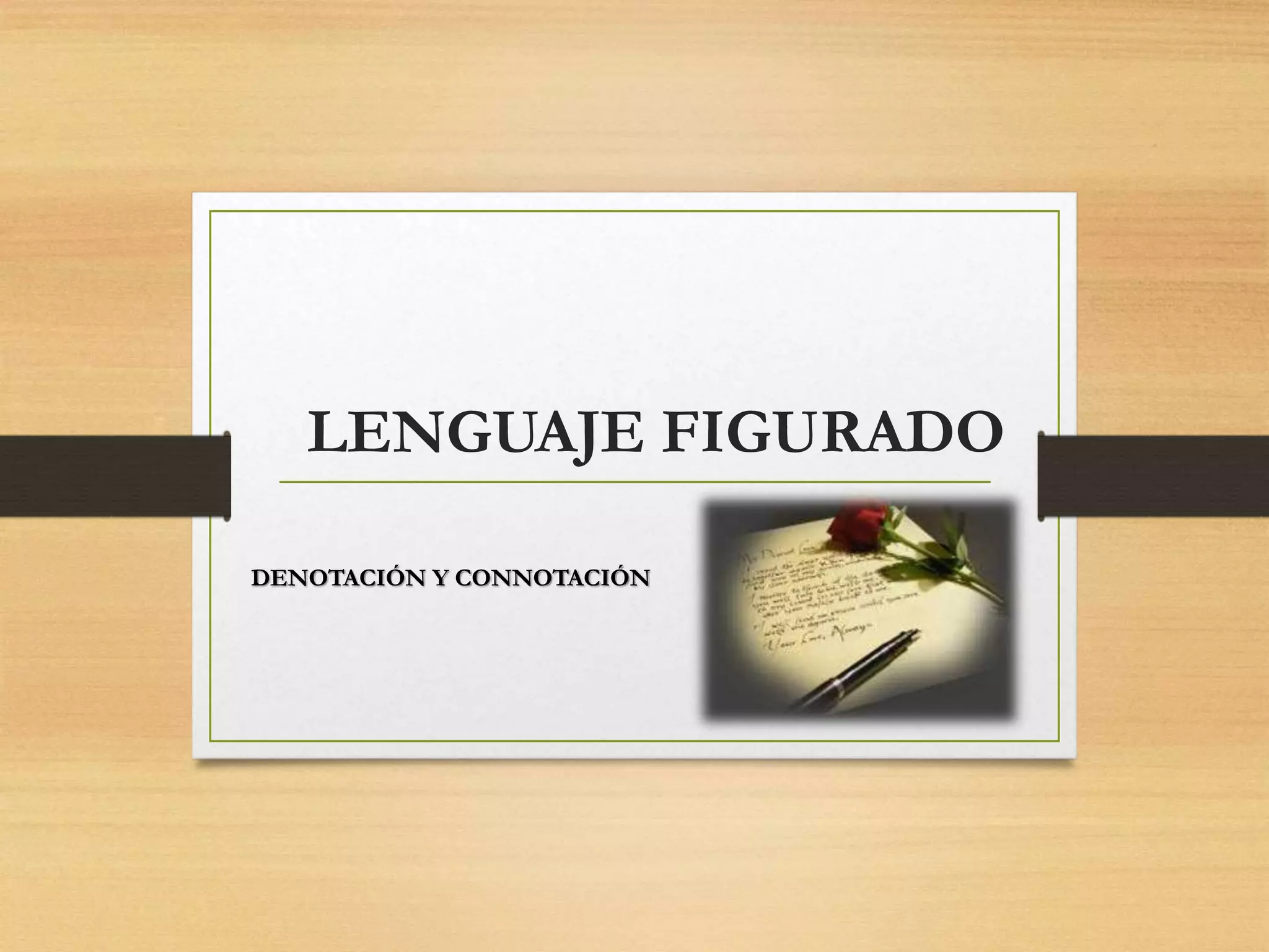 Lenguaje figurado | PPTX | Books and Literature