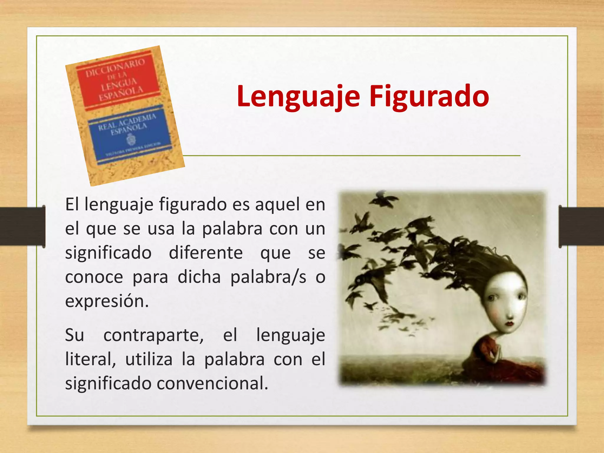 Lenguaje figurado | PPTX | Books and Literature