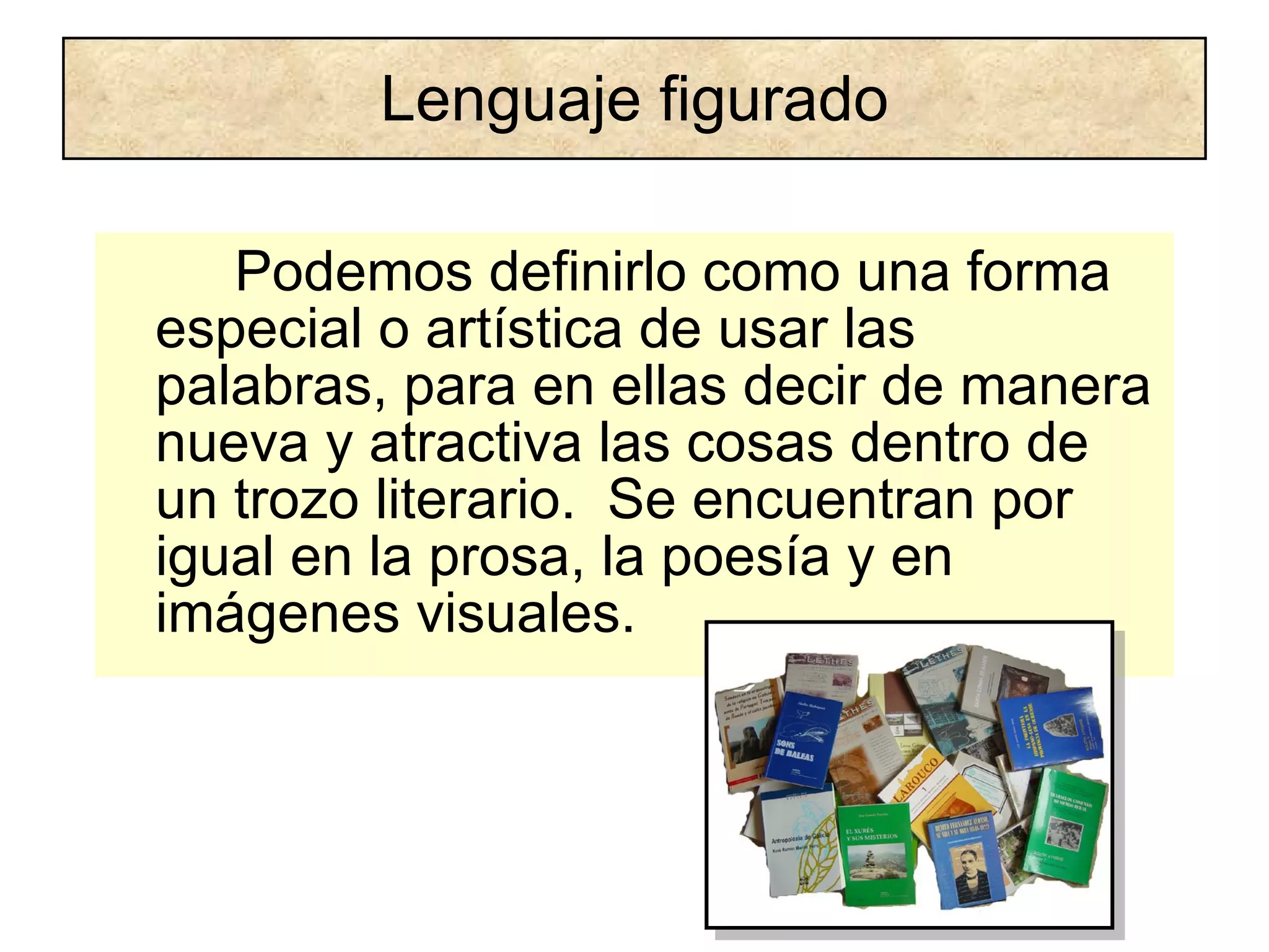 Lenguaje figurado - Parte I | PPT