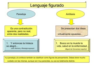 Lenguaje figurado - Parte I | PPT