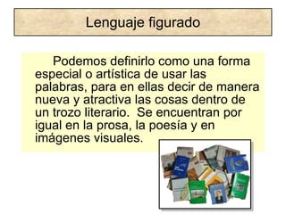 Lenguaje figurado - Parte I | PPT