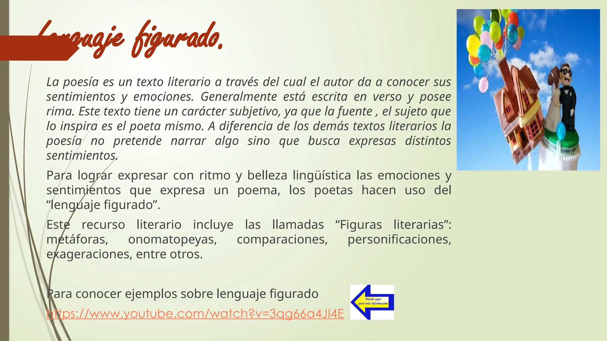 Lenguaje figurado sextos.pptx, conocer e identificar lenguaje figurado ...