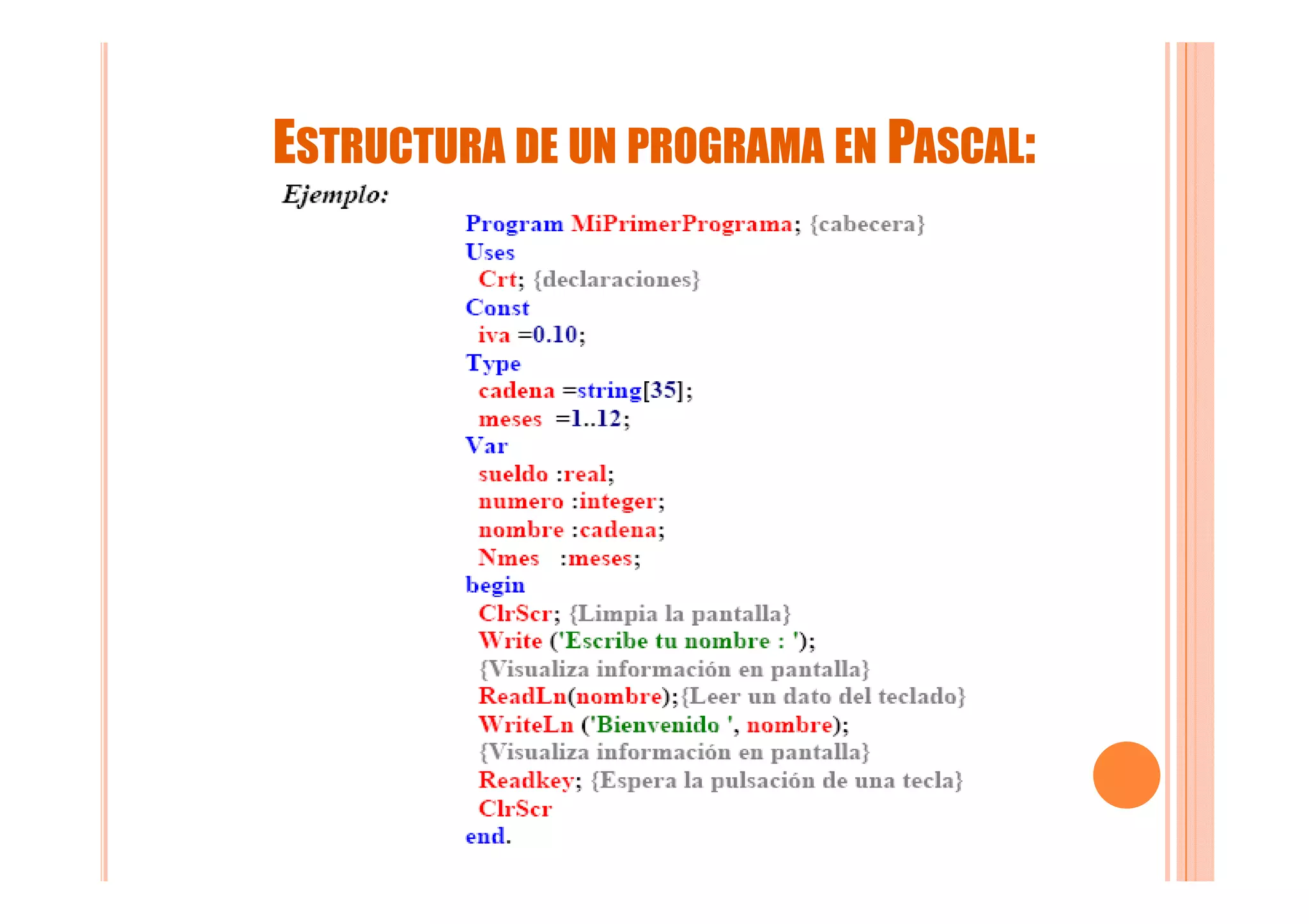 Lenguaje Pascal Animation Ppt